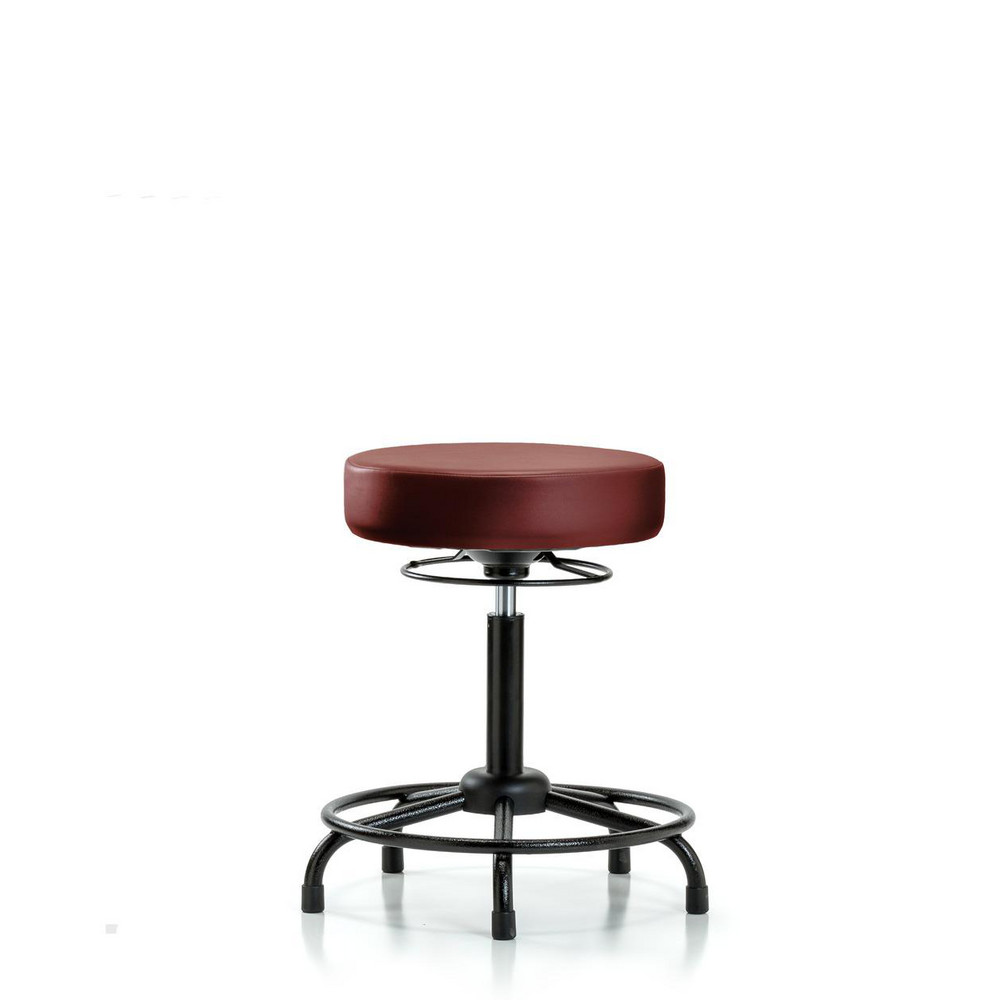 Blue Ridge Ergonomics - Lab Stool: Vinyl, 25" Seat Width, 25" Seat ...