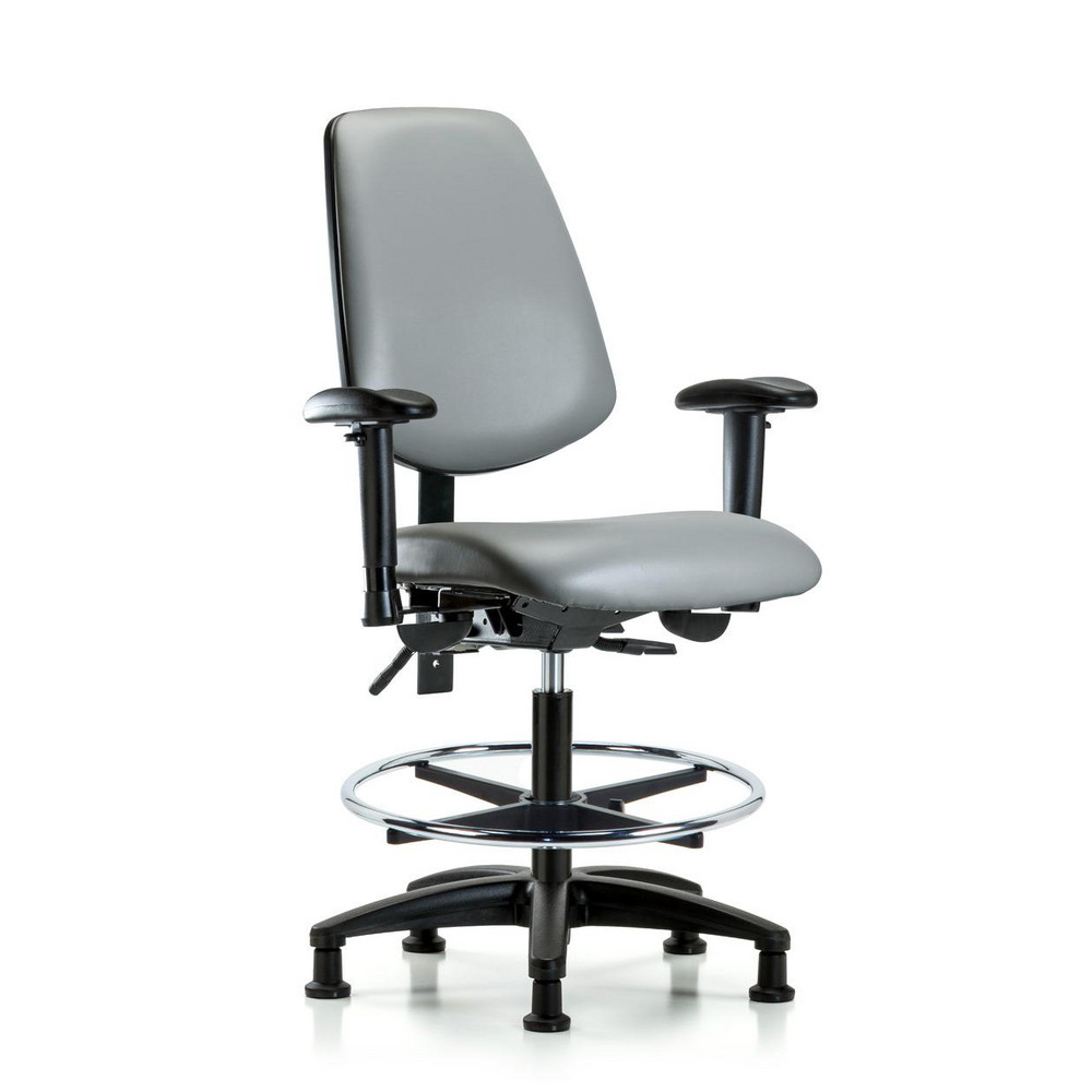Blue Ridge Ergonomics - Ergonomic Multifunction Task Chair: Vinyl, 28-1 ...