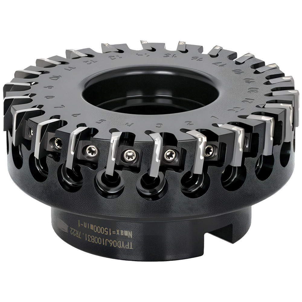 Tungaloy - Indexable Square-Shoulder Face Mill: TPYD06J100B31.7R22, 31. ...