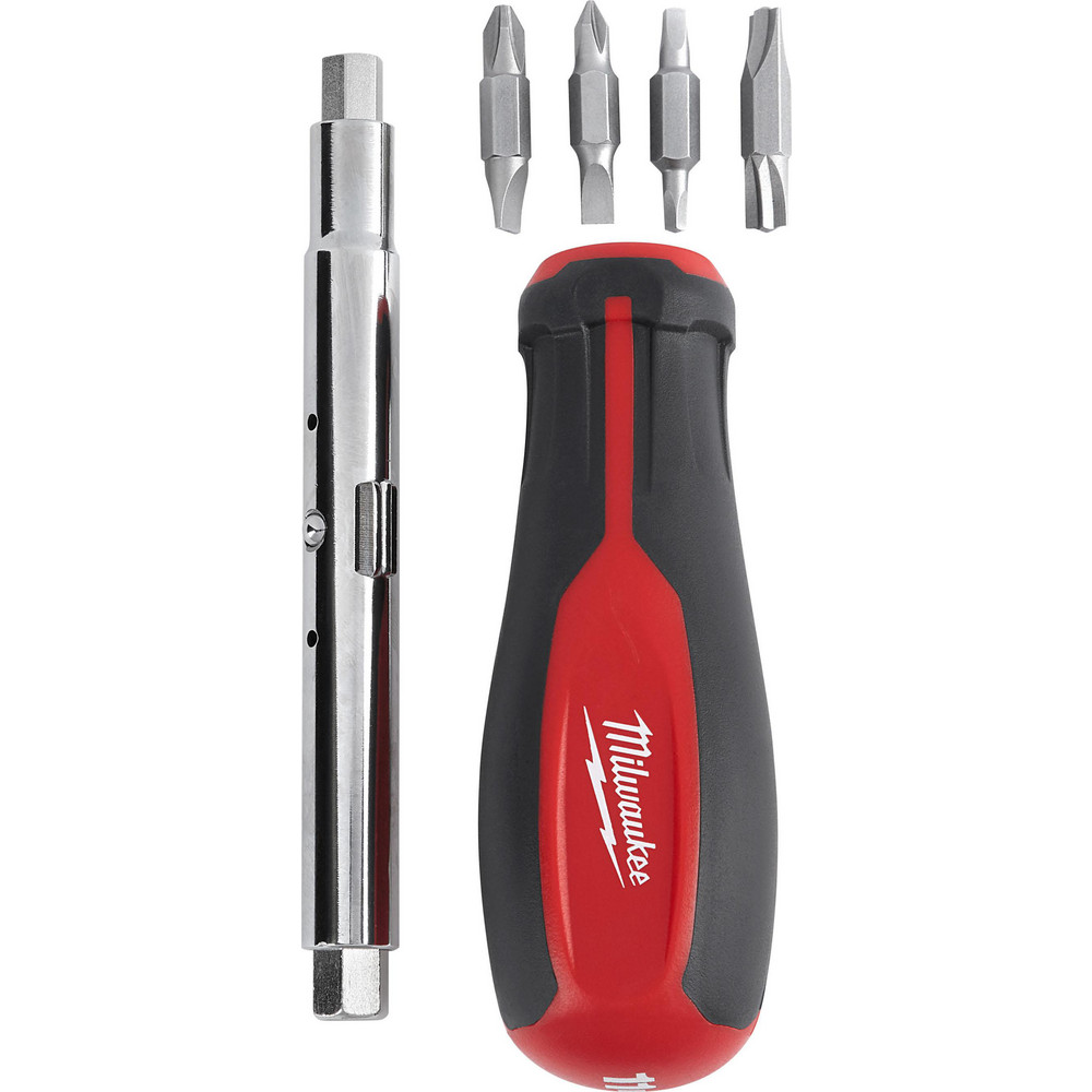 Milwaukee Tool - 1/4" Drive 11-in-1 Bit Screwdriver | MSC Direct