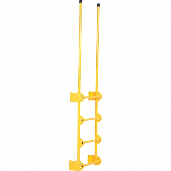 Vestil - 89-1/2" High 300 Lb Capacity 4 Step Fixed Ladder - 10999779 ...