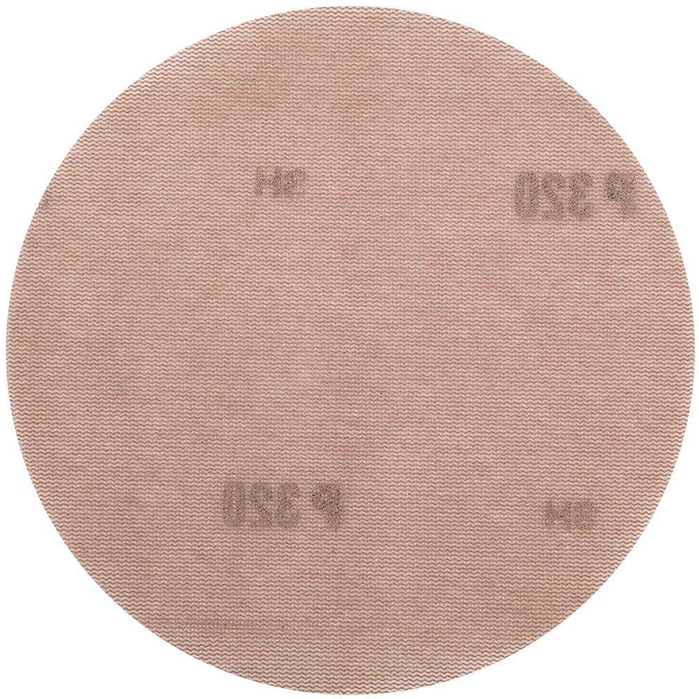 Norton - Hook & Loop Disc: 5" Dia, 320 Grit, Coated, Aluminum Oxide ...