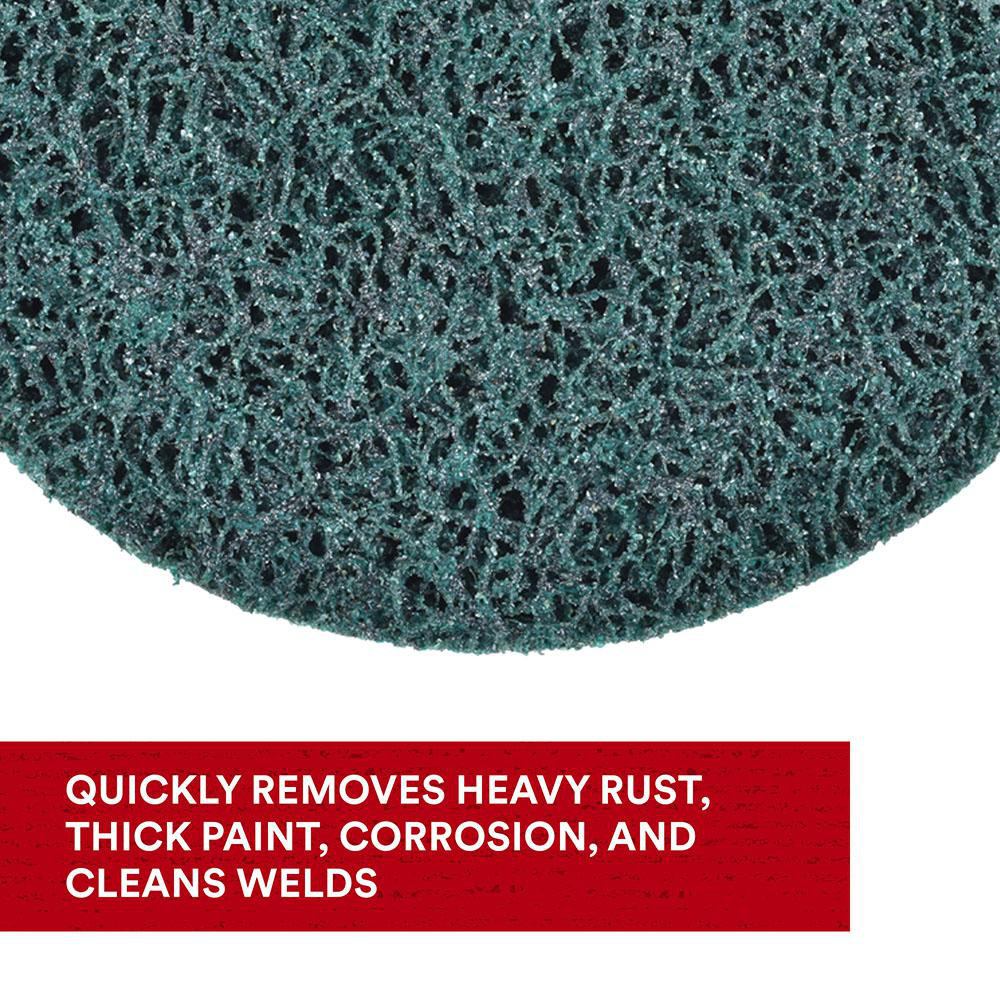 3M - 7" Extra Coarse Aluminum Oxide Deburring Disc - 11030335 - MSC ...