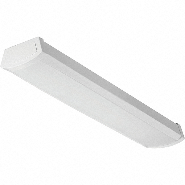 Lithonia Lighting - Wraparound Light Fixtures: LED, Screw, 1, Indoor ...