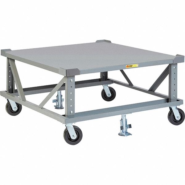 Vestil - 5,000 Lb Capacity Steel Adjustable Pallet Stand - 84323641 ...