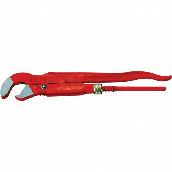 Rothenberger - Corner 45 deg Pipe Wrench: 2" Max, 20" OAL, Chromium ...