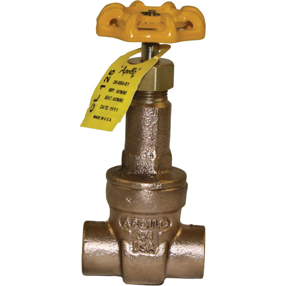 Apollo® - Gate Valve: Rising Stem Gate, 1" Pipe, NPT, Bronze | MSC Direct
