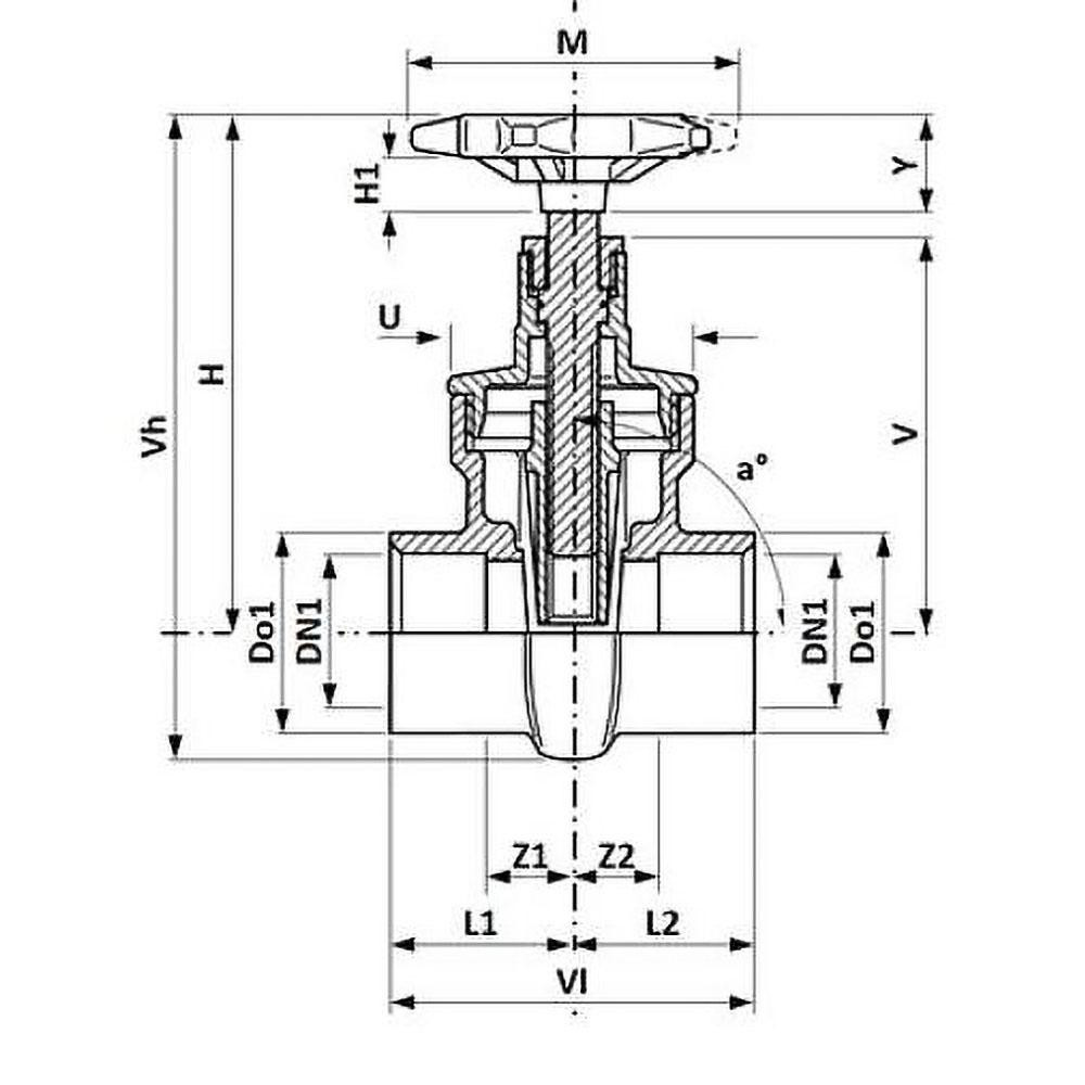 Apollo® - Gate Valve: Rising Stem Gate, 1" Pipe, NPT, Bronze | MSC Direct