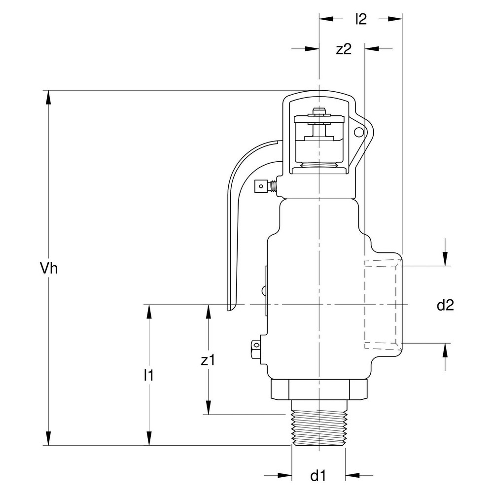 Apollo® - Safety Relief Valve: 1/2" Inlet, 100 Max psi | MSC Direct