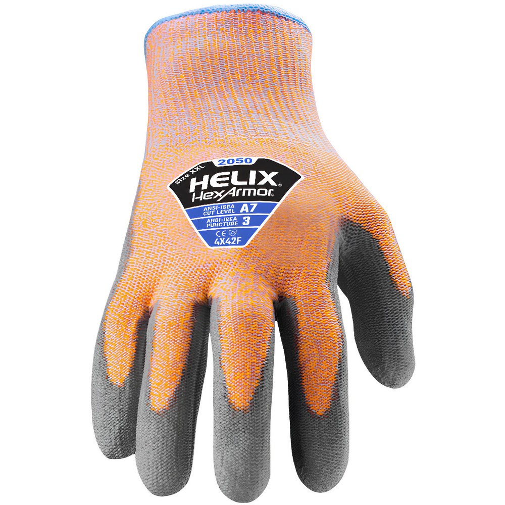 HexArmor® - Cut, Puncture & Abrasion-Resistant Gloves: Helix 2050, Size X-Large, ANSI Cut A7 ...