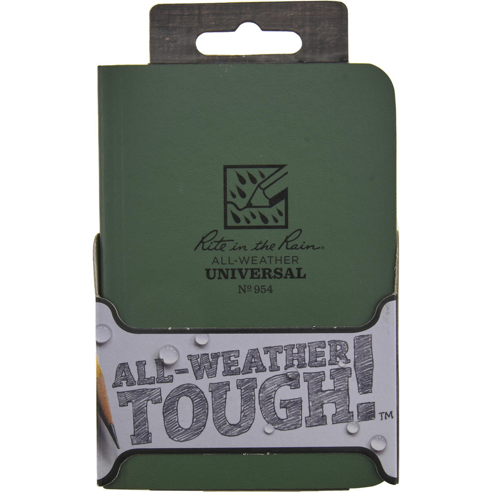 Rite in the Rain - Notebook: 56 Sheets, 3-1/2 x 5" Sheet | MSC Direct