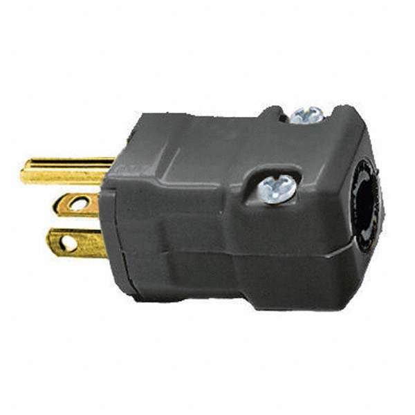Hubbell Wiring Device-Kellems - Straight Blade Plug: Industrial, 5-20P ...