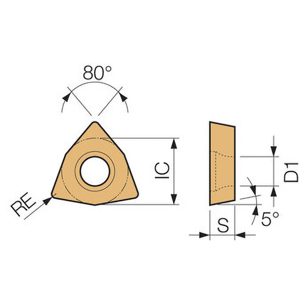 Kyocera - Boring Inserts: Insert Style: WBMT; Insert Size Code: 1211 ...
