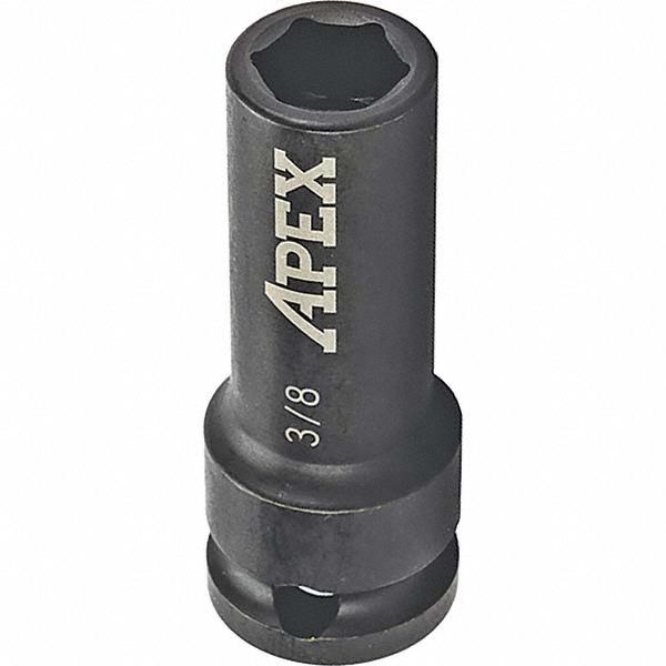 Apex - 3/8" Drive 3/8" Standard Thin Wall Universal Impact Socket ...