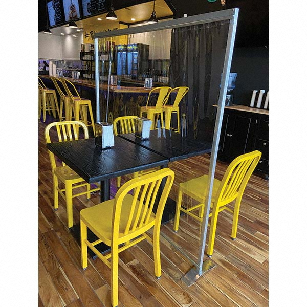 Goff's Enterprises - Social Distancing Partition: 60" OAW, 60" OAH ...