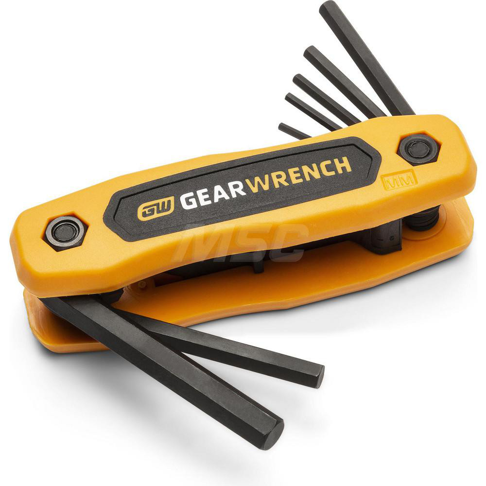 GEARWRENCH - Hex Key Sets; Tool Type: Hex; Handle Type: Fold-Up ...