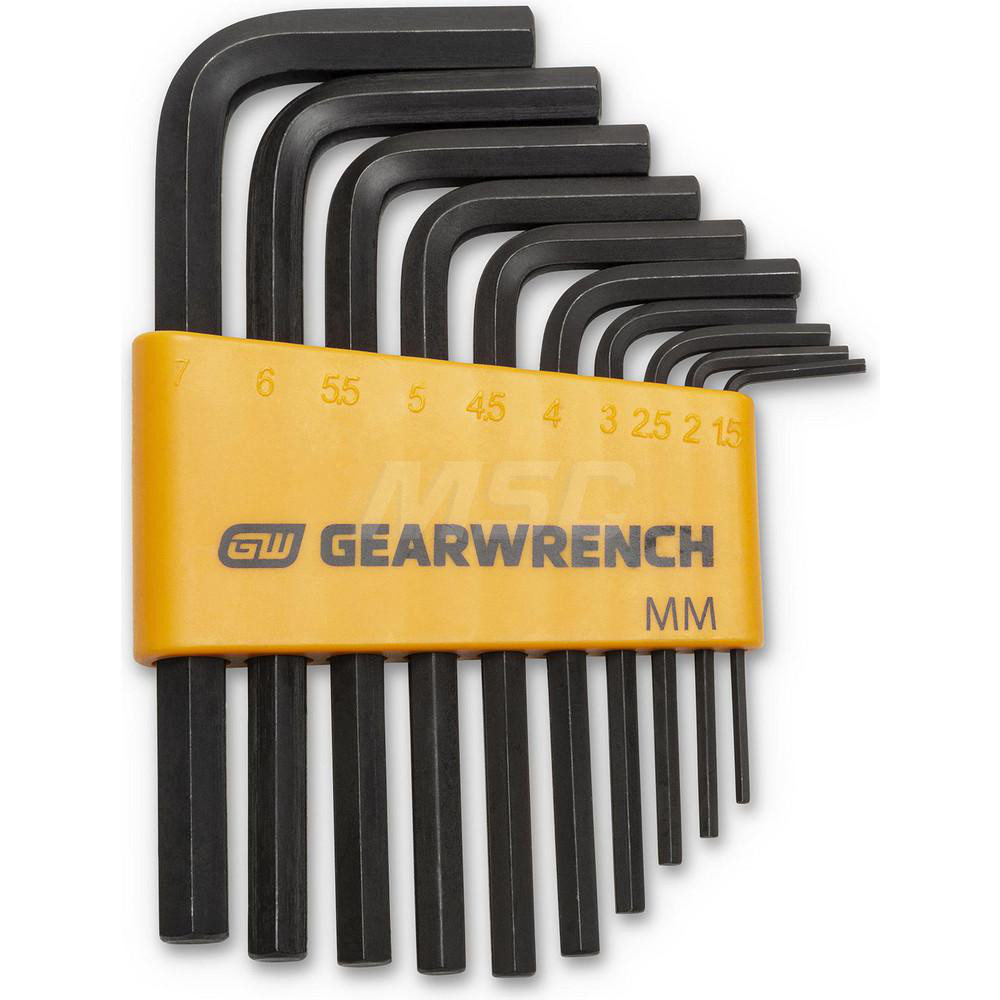 GEARWRENCH - Hex Key Sets; Tool Type: Hex; Handle Type: L-Handle ...
