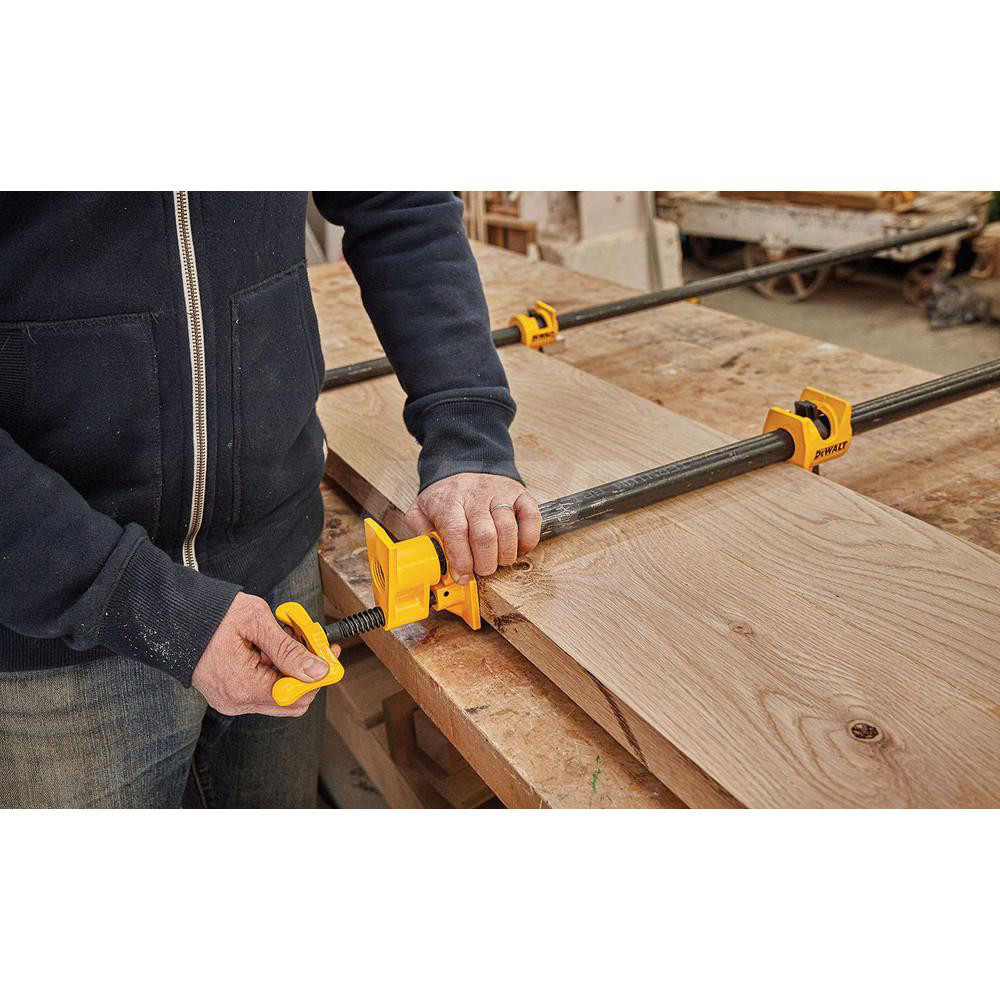 DeWALT - Bar Clamps; Maximum Capacity (Inch): 1-3/4 ; Throat Depth ...