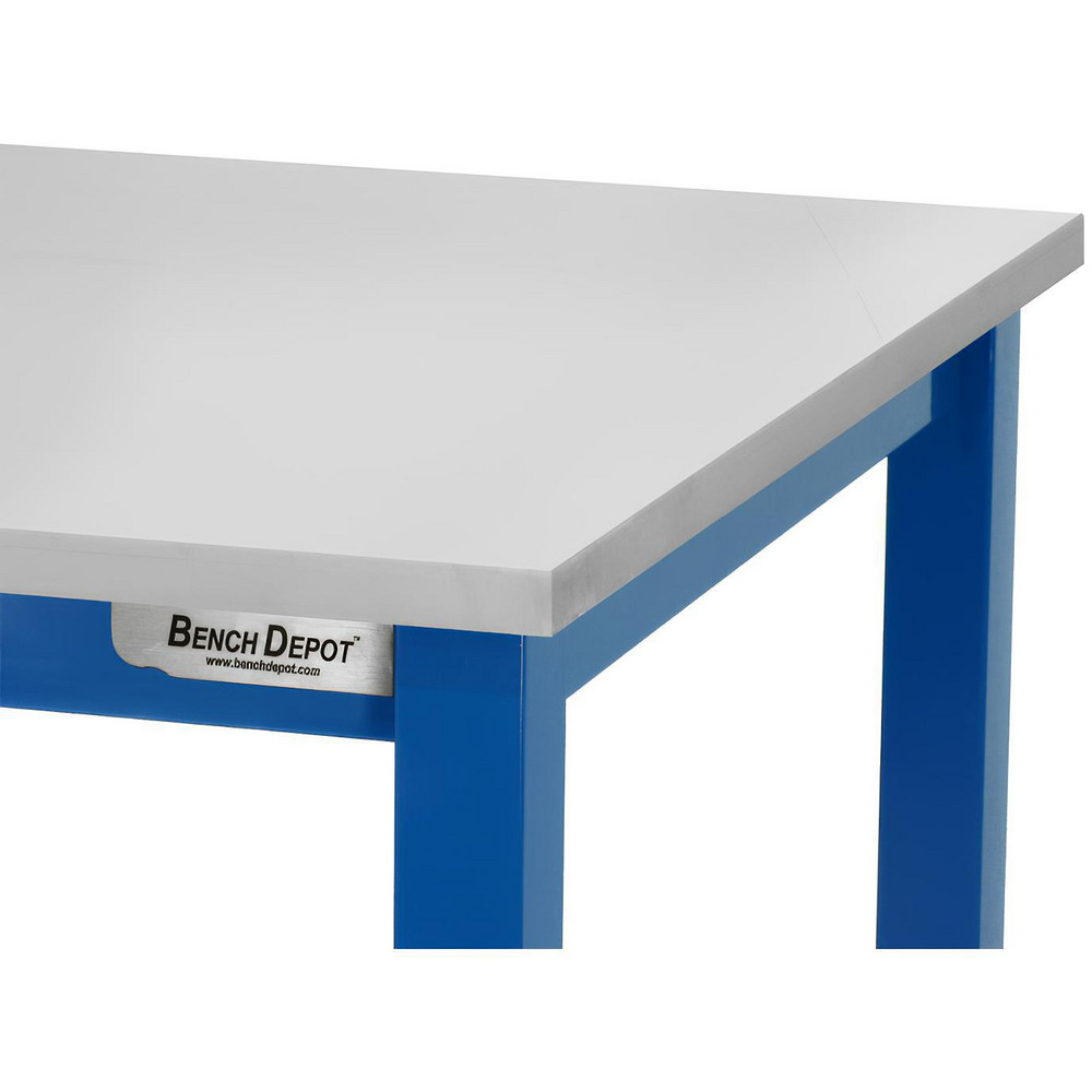 BenchPro - Work Bench: 48" Wide, 30" Deep, 34" High, Brushed, Stainless ...