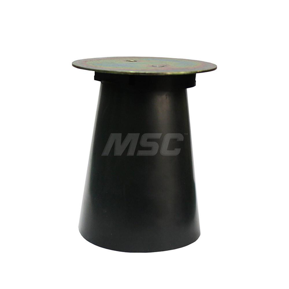Railhead Corporation - Traffic Cone Adapter: 4.5" High, Rubber & Steel ...
