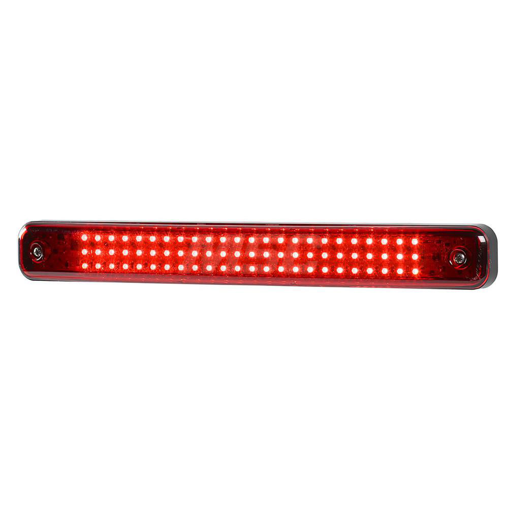 Federal Signal Emergency - 10" 72LED RED STRIP WARNING LIGHT | MSC Direct