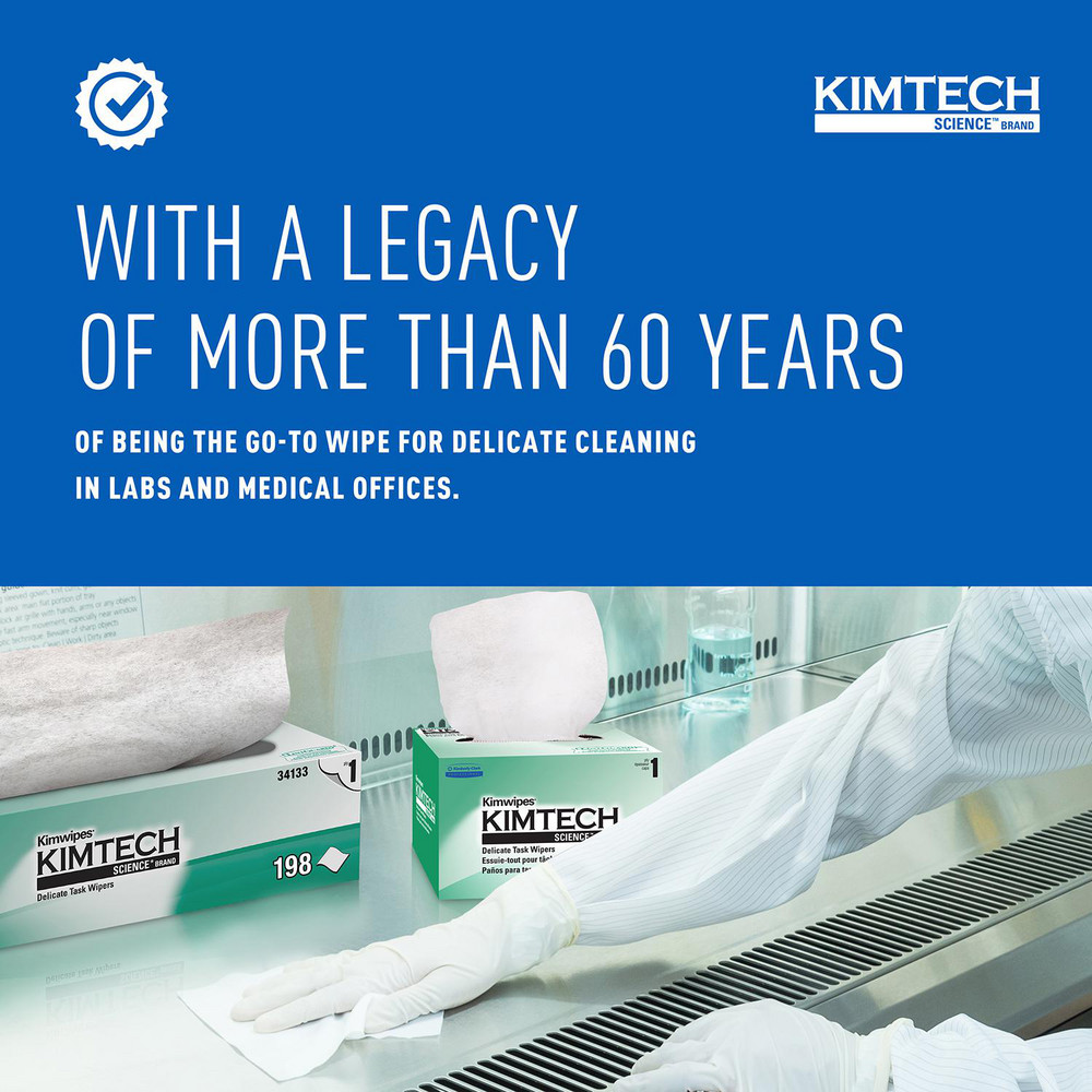 Kimtech - Science™ Kimwipes® Delicate Task Wipes (34133), Pop-Up Box ...