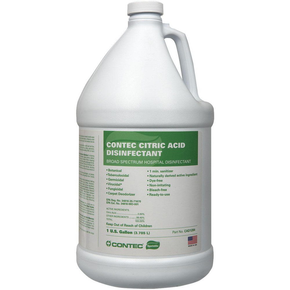 Contec Professional - All-Purpose Cleaner: 1 gal Bottle, Disinfectant ...
