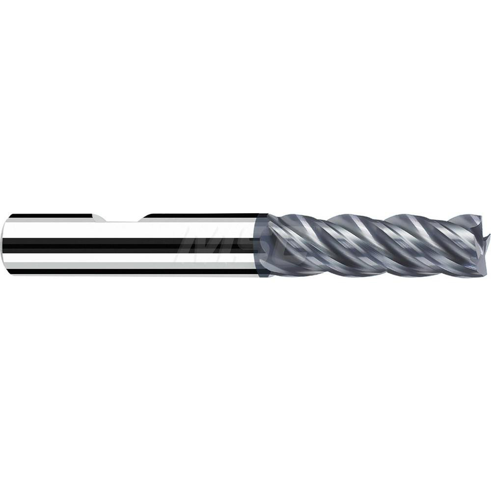 Fraisa - Square End Mill: 12.00 mm Dia, 44.00 mm LOC, 4 Flute, Solid ...