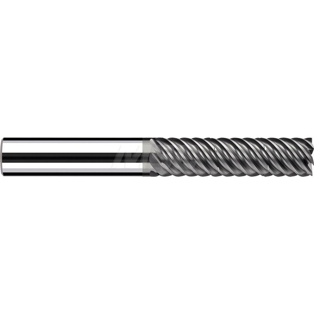 Fraisa - Square End Mill: 6.00 mm Dia, 21.00 mm LOC, 6 Flute, Solid ...