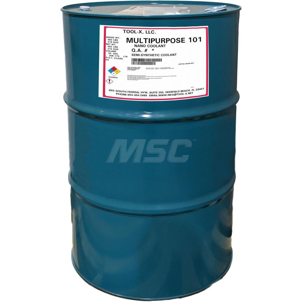 Tool X - Emulsion Fluid: Tool X 55 gal Drum | MSC Direct