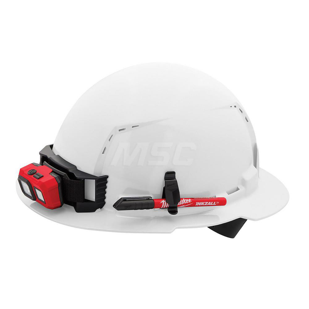 Milwaukee Tool - Hard Hat: Construction, Full Brim, Class C, 4-Point ...