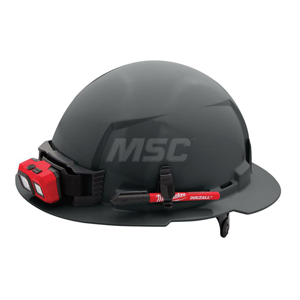 Milwaukee Tool - Hard Hat: Construction, Full Brim, Class E, 6-Point ...