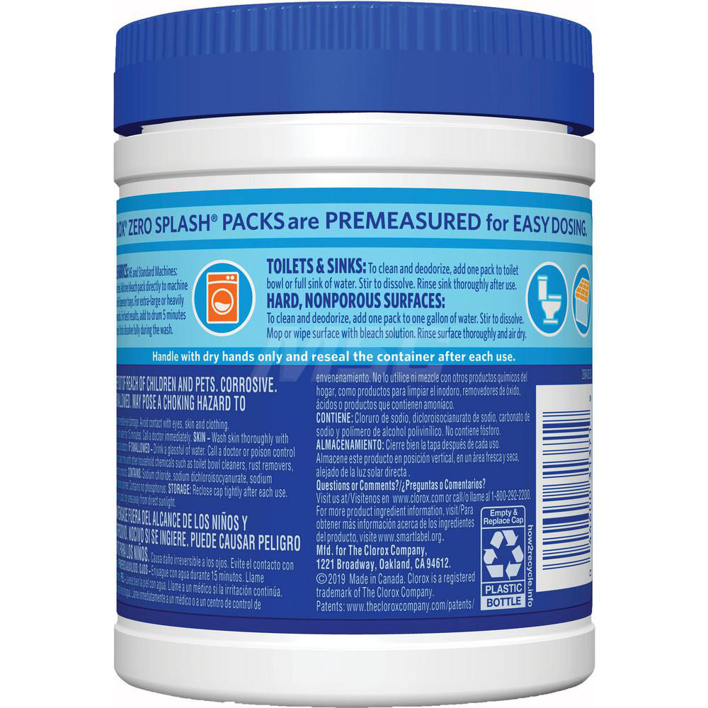 Clorox - Bleach: Form: Solid; Container Type: Packet; Container Size ...