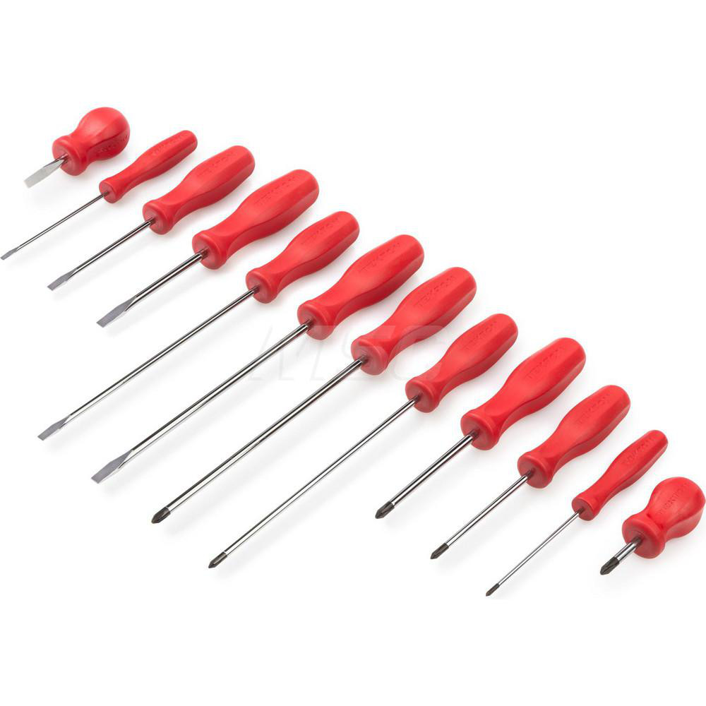 Tekton - Phillips & Slotted Screwdriver Set: 12 Pc | MSC Direct