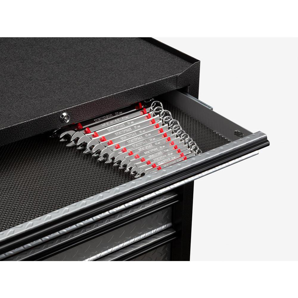 Tekton - 15-Tool Wrench Organizer Rack (Red) | MSC Direct
