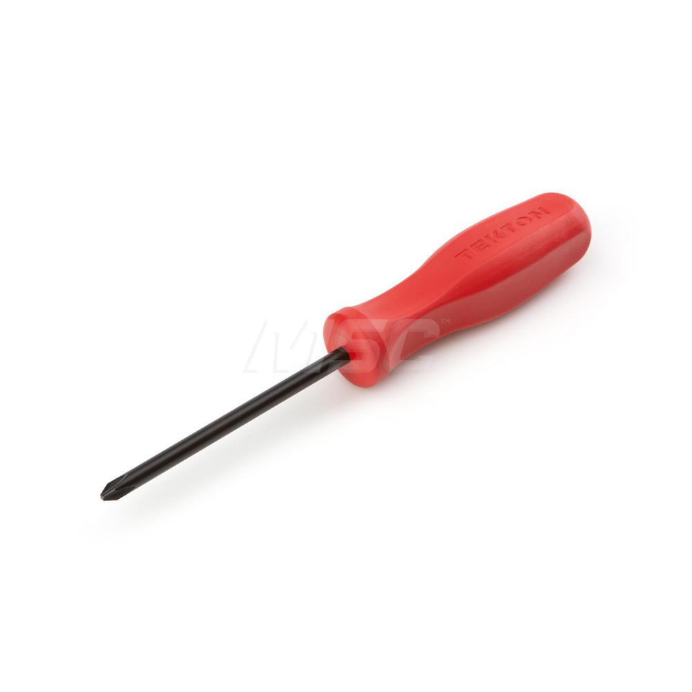Tekton - #2 Phillips Hard-Handle Screwdriver (Black Oxide Blade) | MSC ...