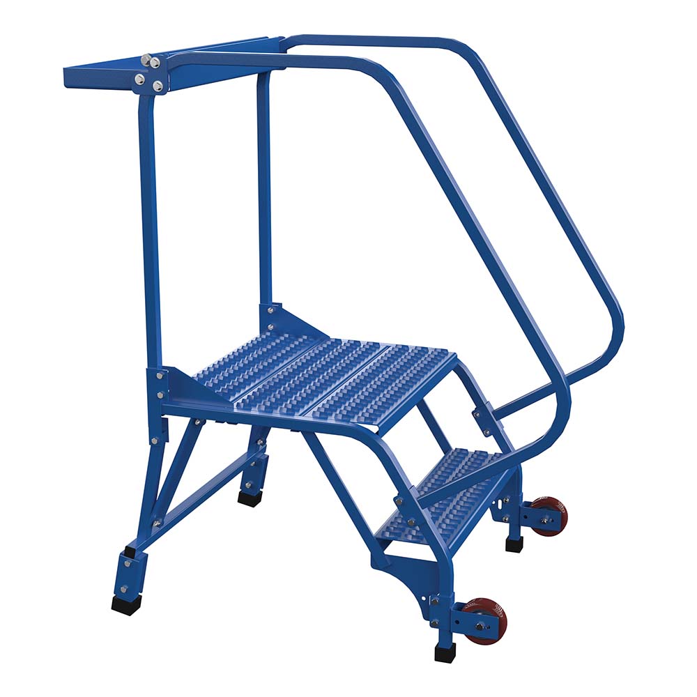 Vestil - Steel Tilt & Roll Rolling Ladder: Type Type IA, 20" Platform ...