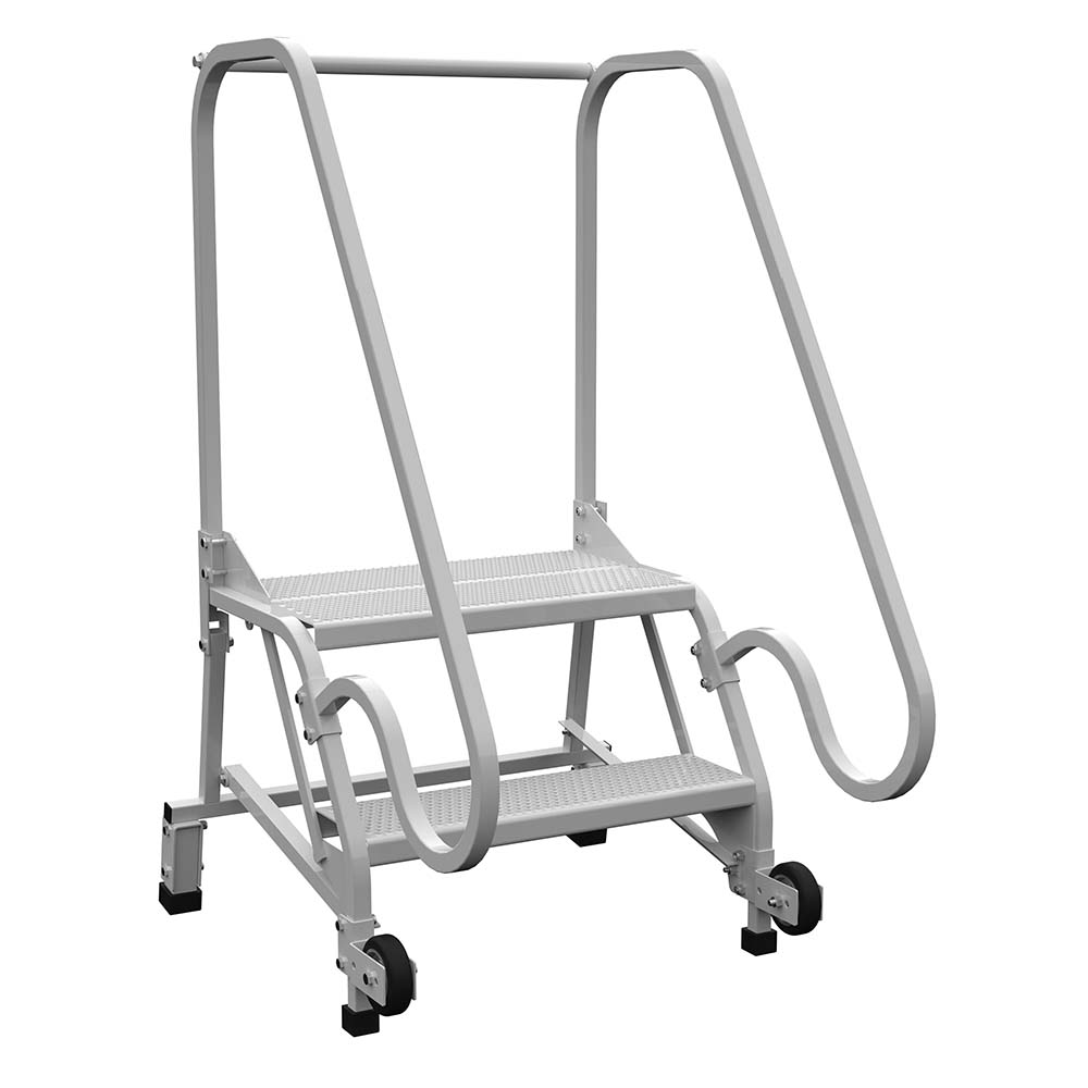 Vestil - Steel Tilt & Roll Rolling Ladder: Type Type IA, 20" Platform ...