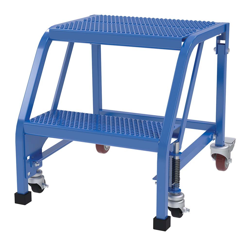 Vestil - Steel Rolling Ladder: Type Type IA, 20" Platform, 2 Step | MSC ...
