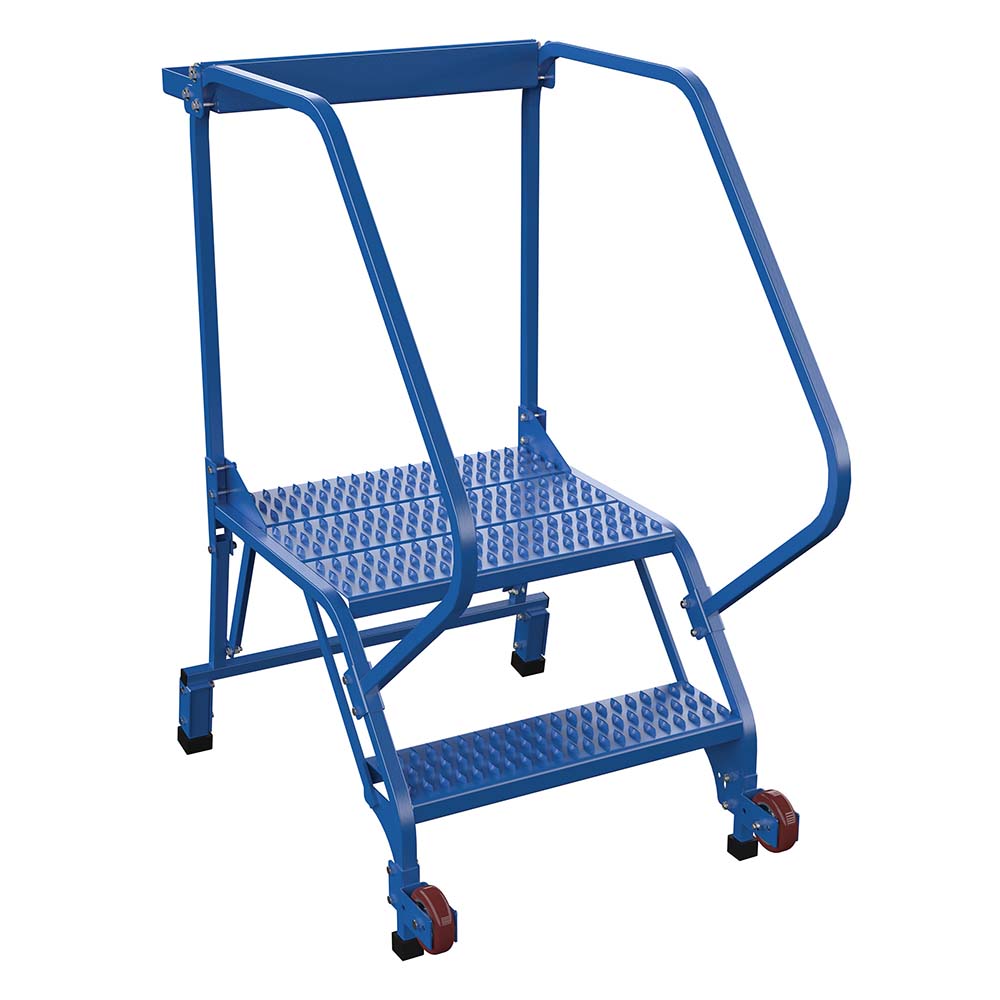 Vestil - Steel Tilt & Roll Rolling Ladder: Type Type IA, 20" Platform ...