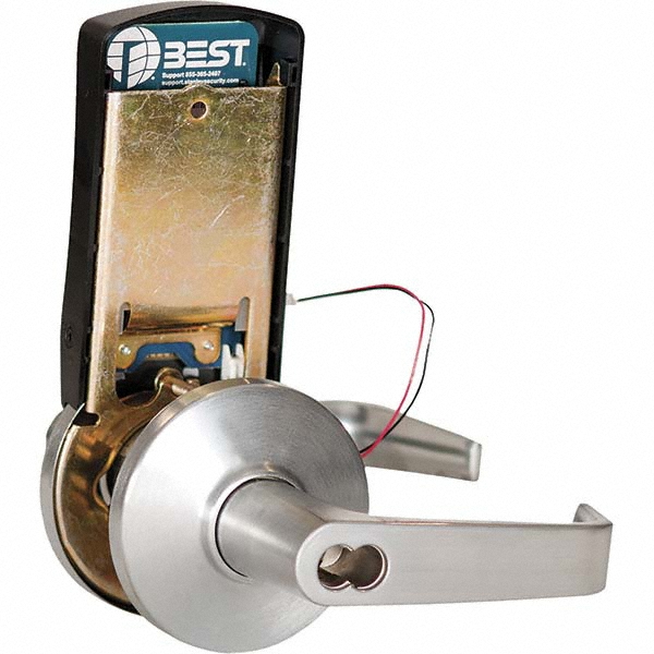 Best - Classroom Lever Lockset for 1-3/4 to 2-1/4" Thick Doors ...