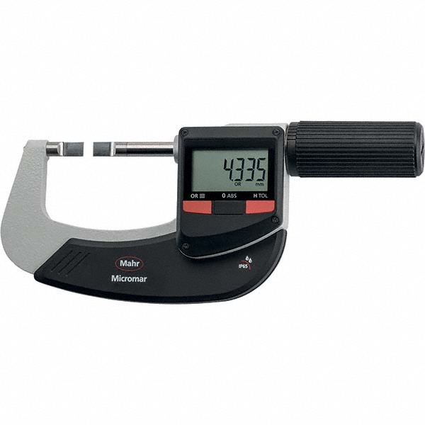 Mahr - Electronic Outside Micrometer: 2" Max, IP65 | MSC Direct