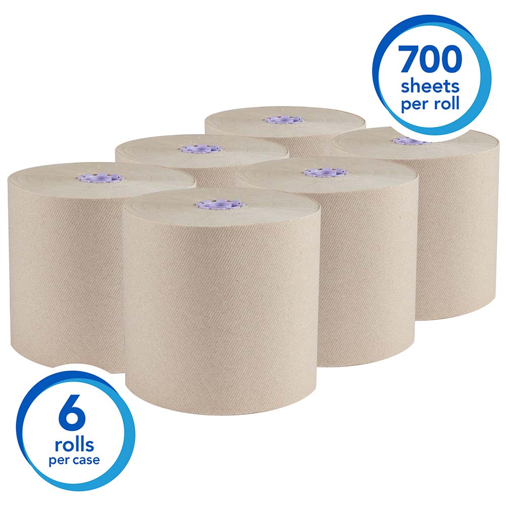 Kimberly-Clark Professional - Paper Towels; Type: Hard Roll ; Color ...
