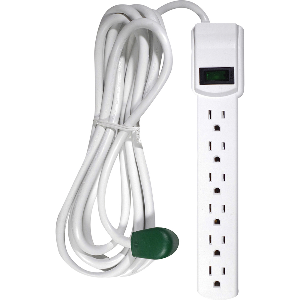GoGreen Power - Power Outlet Strips: Amperage: 15 A; Voltage: 120 V ...