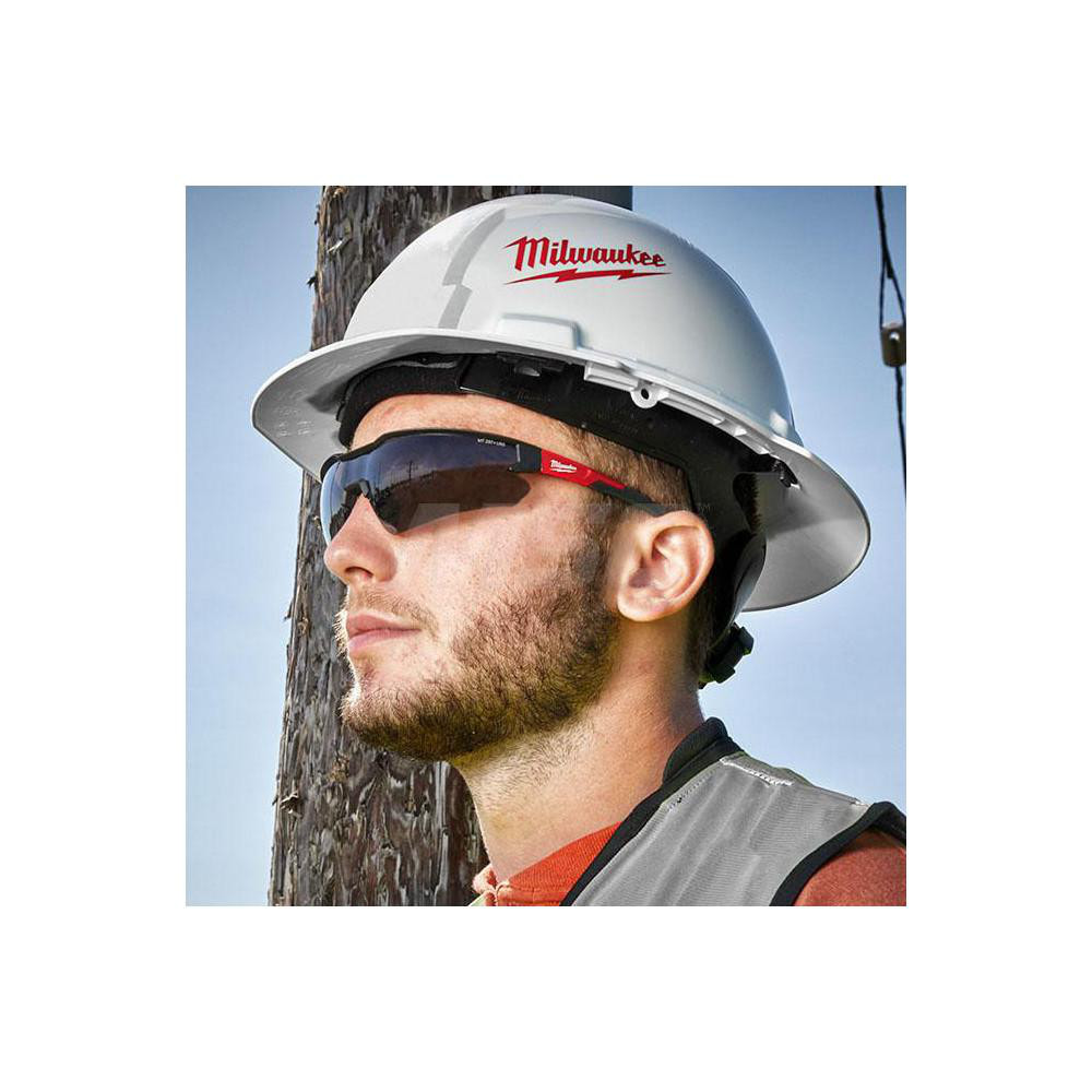 Milwaukee Tool - Safety Glasses: Anti-Fog & Scratch-Resistant, Plastic ...