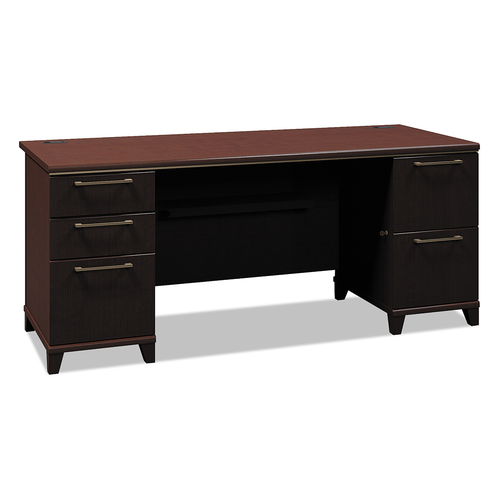 Bush Business Furniture - 70-1/8X28-5/8X29-3/4" PEDESTAL DESK | MSC Direct