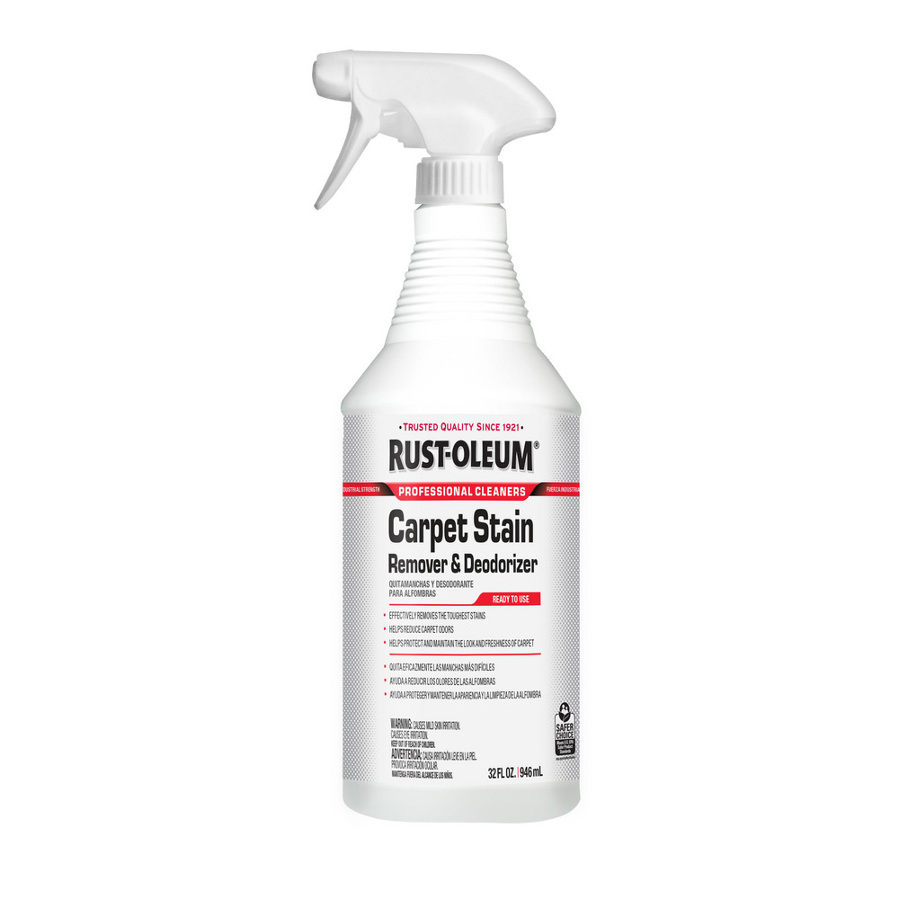 Rust-Oleum - RTU Carpet Stain Remover, 32 oz Trigger Spray | MSC Direct