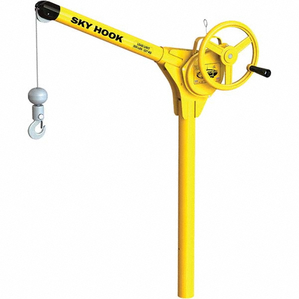 Sky Hook - 500 Lb Steel Lifting Hook Crane | MSC Direct