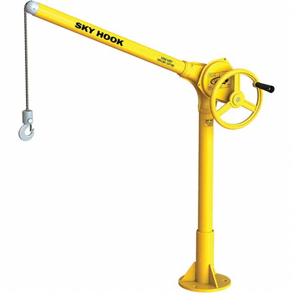 Sky Hook - 500 Lb Steel Lifting Hook Crane | MSC Direct