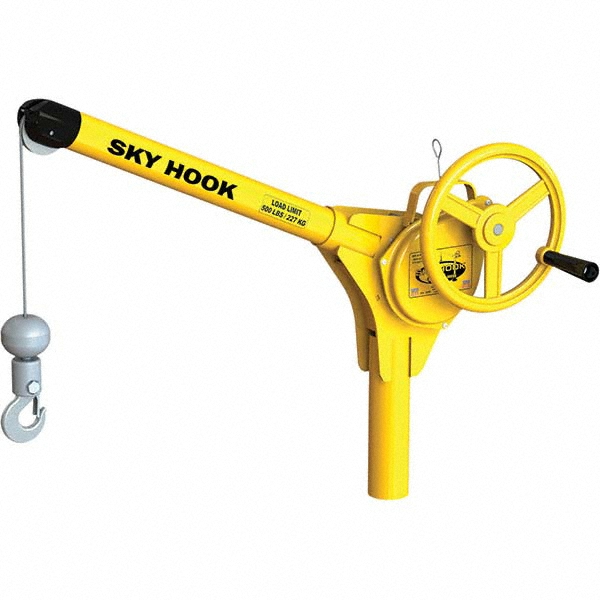 Sky Hook - 500 Lb Steel Lifting Hook Crane | MSC Direct